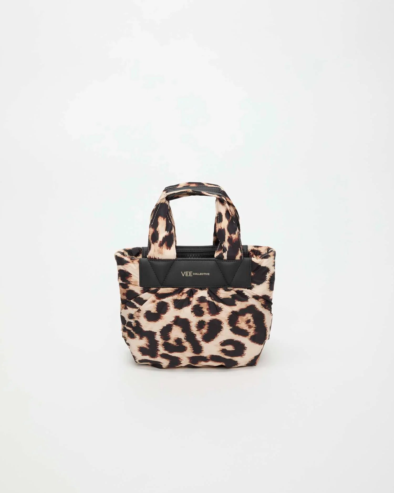 VEE COLLECTIVE - CABA TOTE MINI - LEOPARD – Donna Monna TW